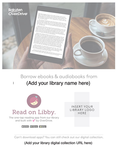 Tools needed: Microsoft Word; your library logo; if interested, a QR ...